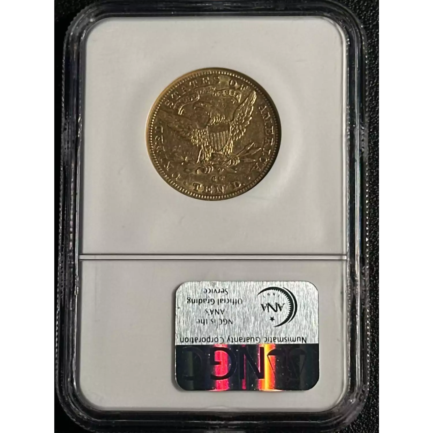 1892-CC Gold Eagles Liberty Head NGC XF-40 - Brian Timmons Rare Coin
