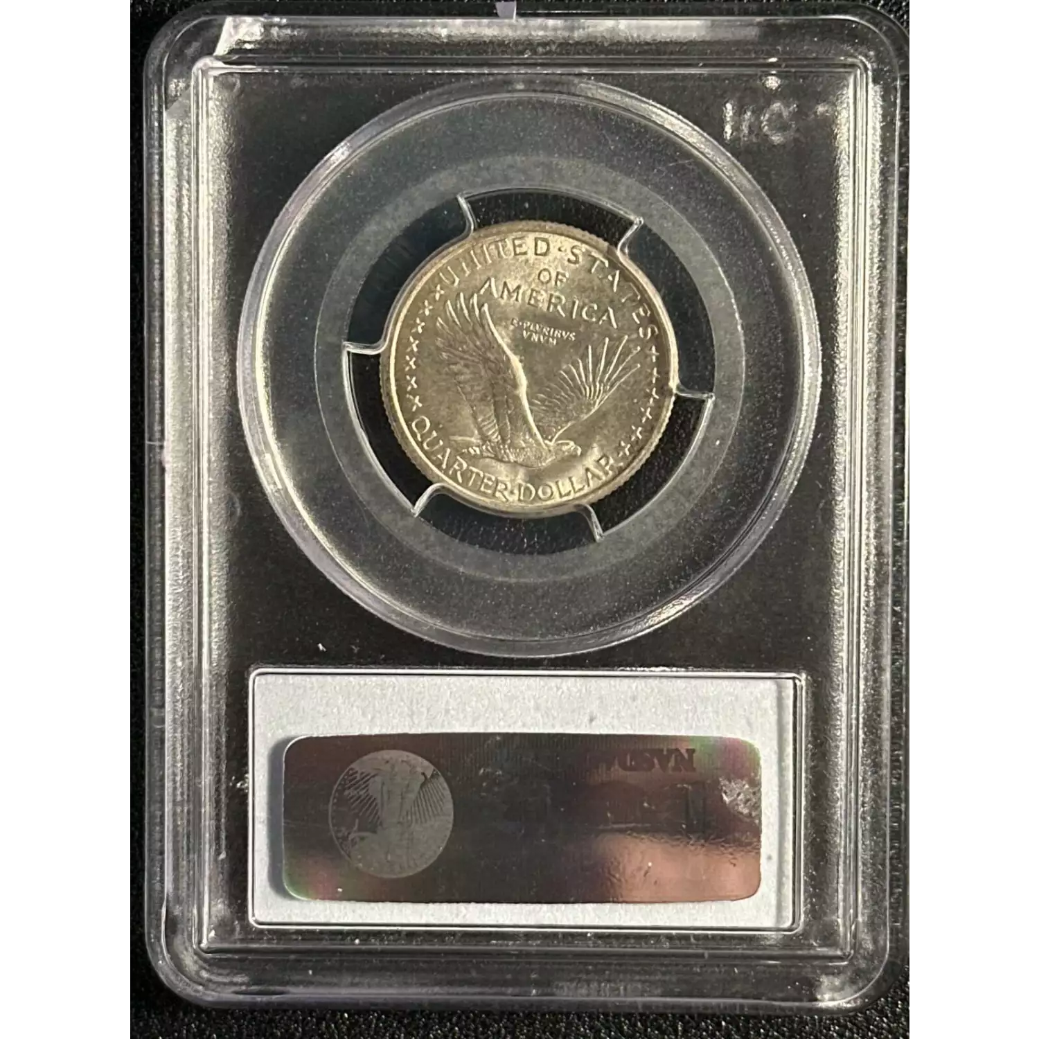 1916 Quarter Dollars Standing Liberty Quarter PCGS MS-64 FH Standing ...