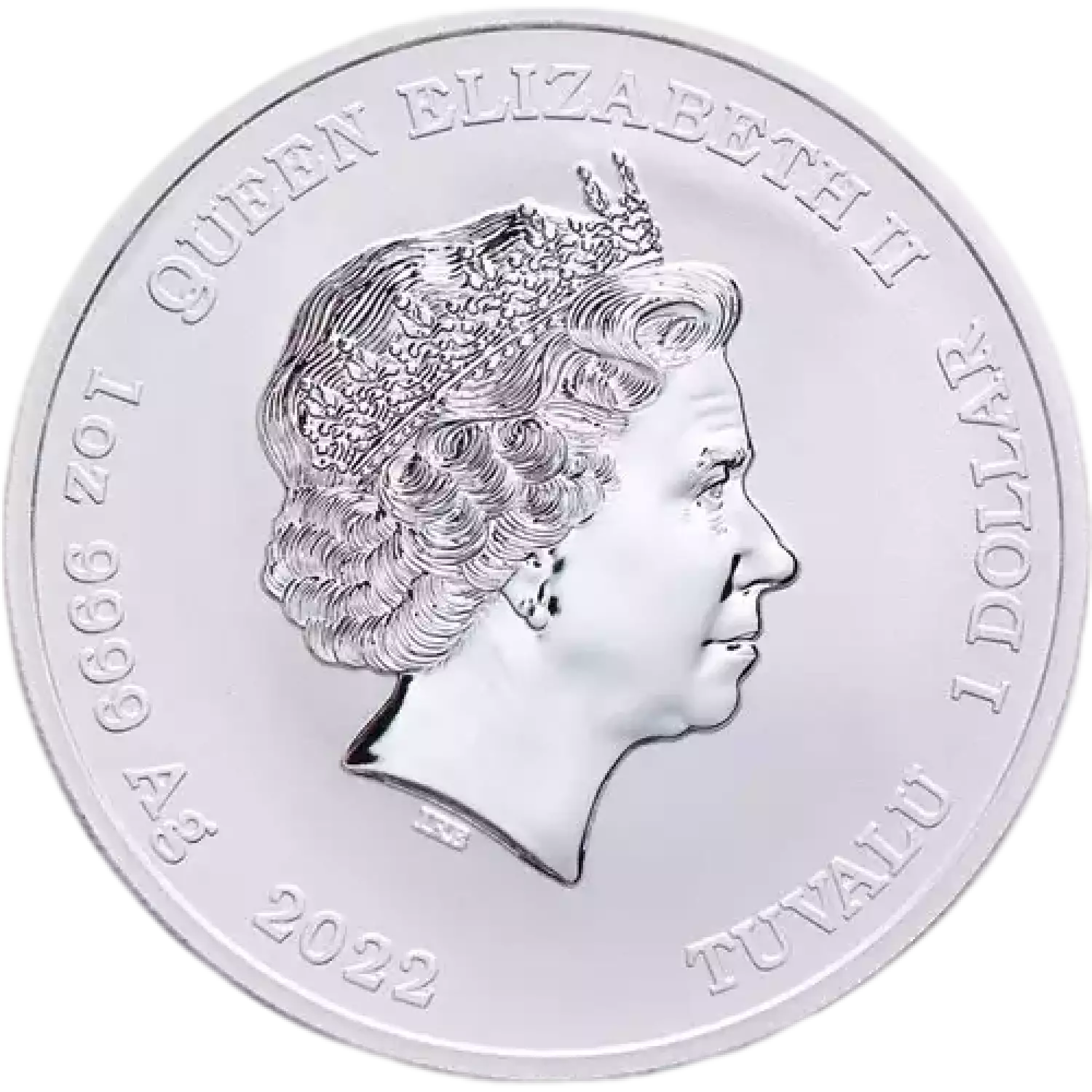 2022 Tuvalu 1 oz Silver Colorized Street Fighter : RYU - Brian Timmons Rare Coin