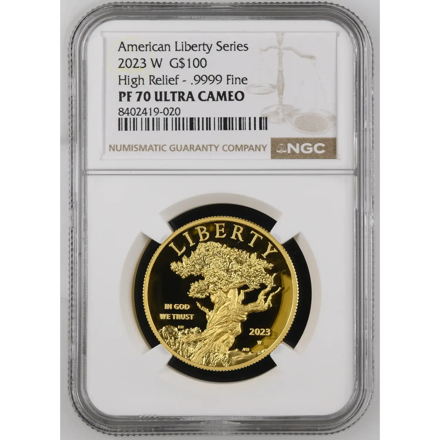 2023-W American Liberty Gold NGC PF-70 ULTRA CAMEO High Relief - .9999 ...