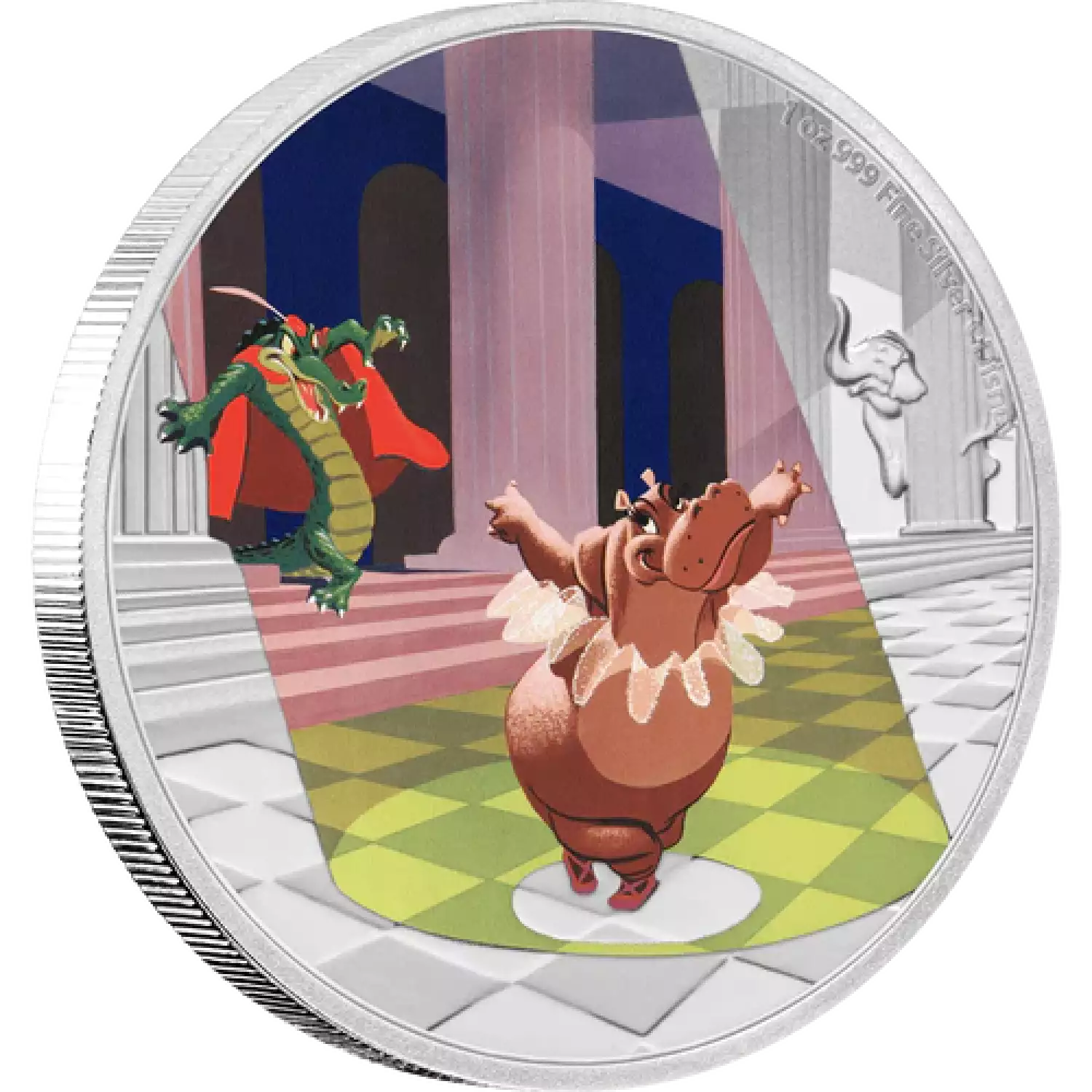 Disneys Fantasia 80th Anniversary - 2020 1oz Dance of the Hours Silver ...